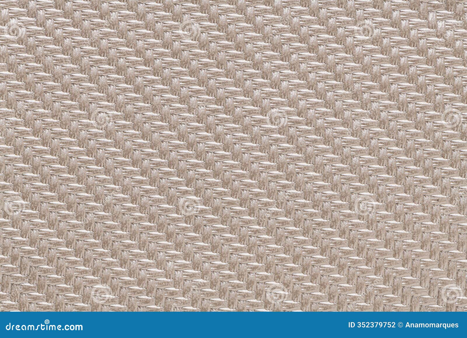Quilted Fabric Texture with a Diamond Pattern in Beige Color, Featuring ...