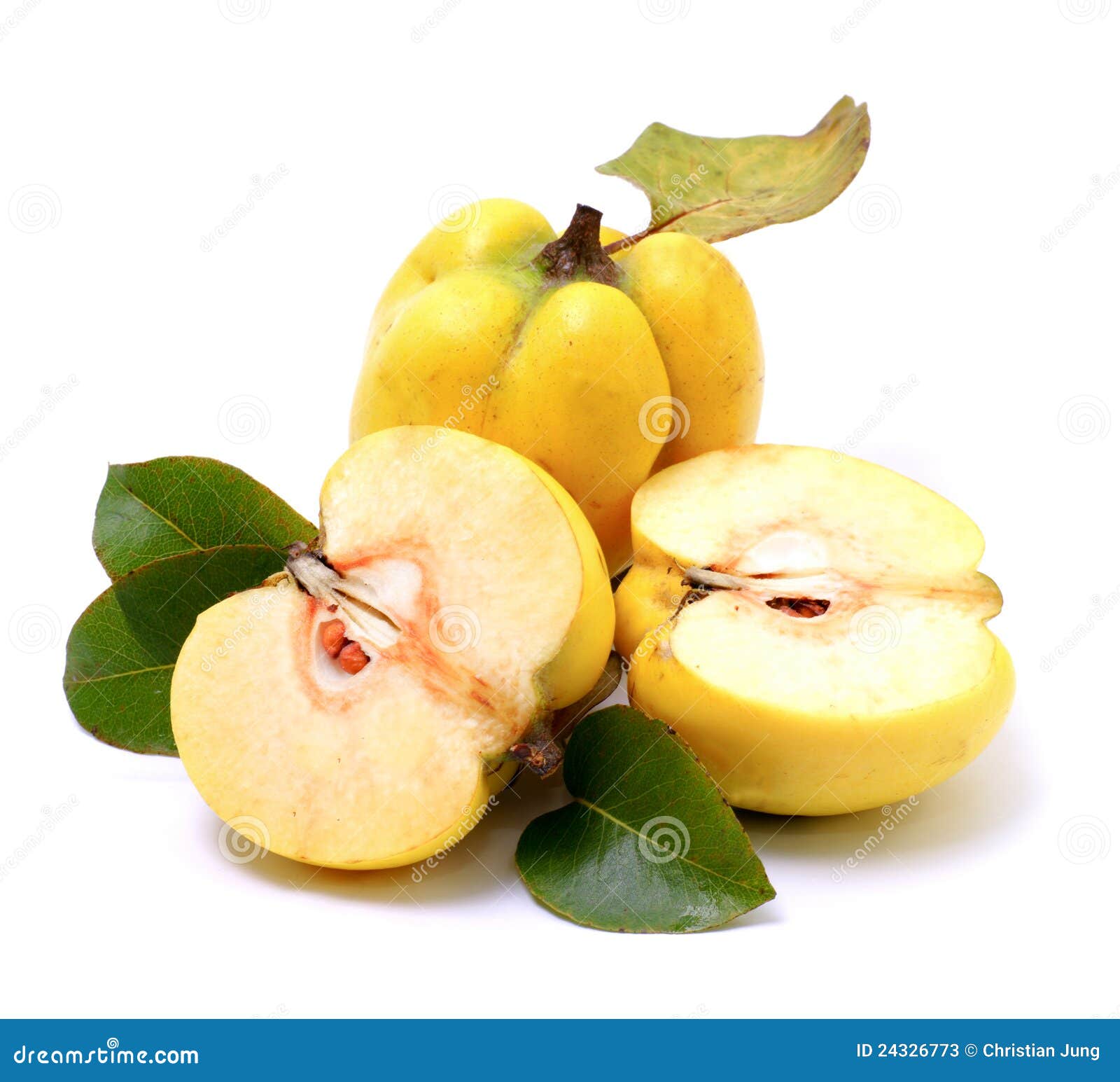 Quince stock image. Image of harvest, yellow, organic - 24326773