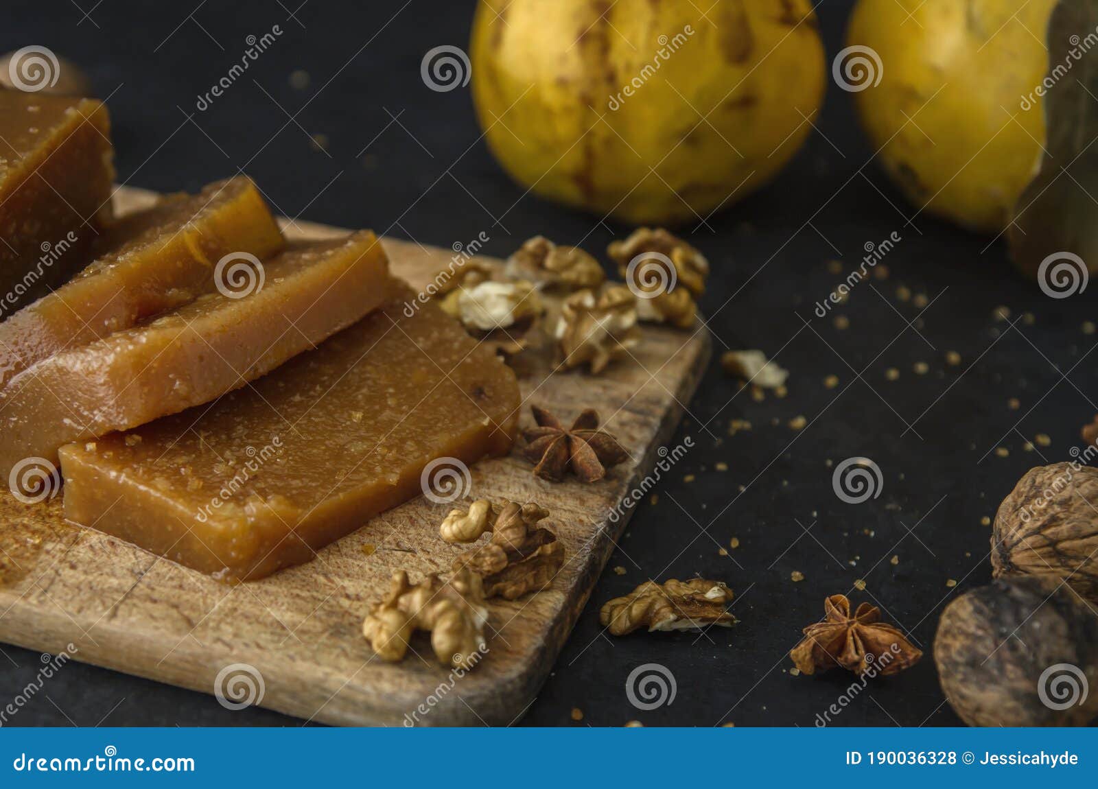 Quince candy stock photo. Image of homemade, sweet, natural - 190036328