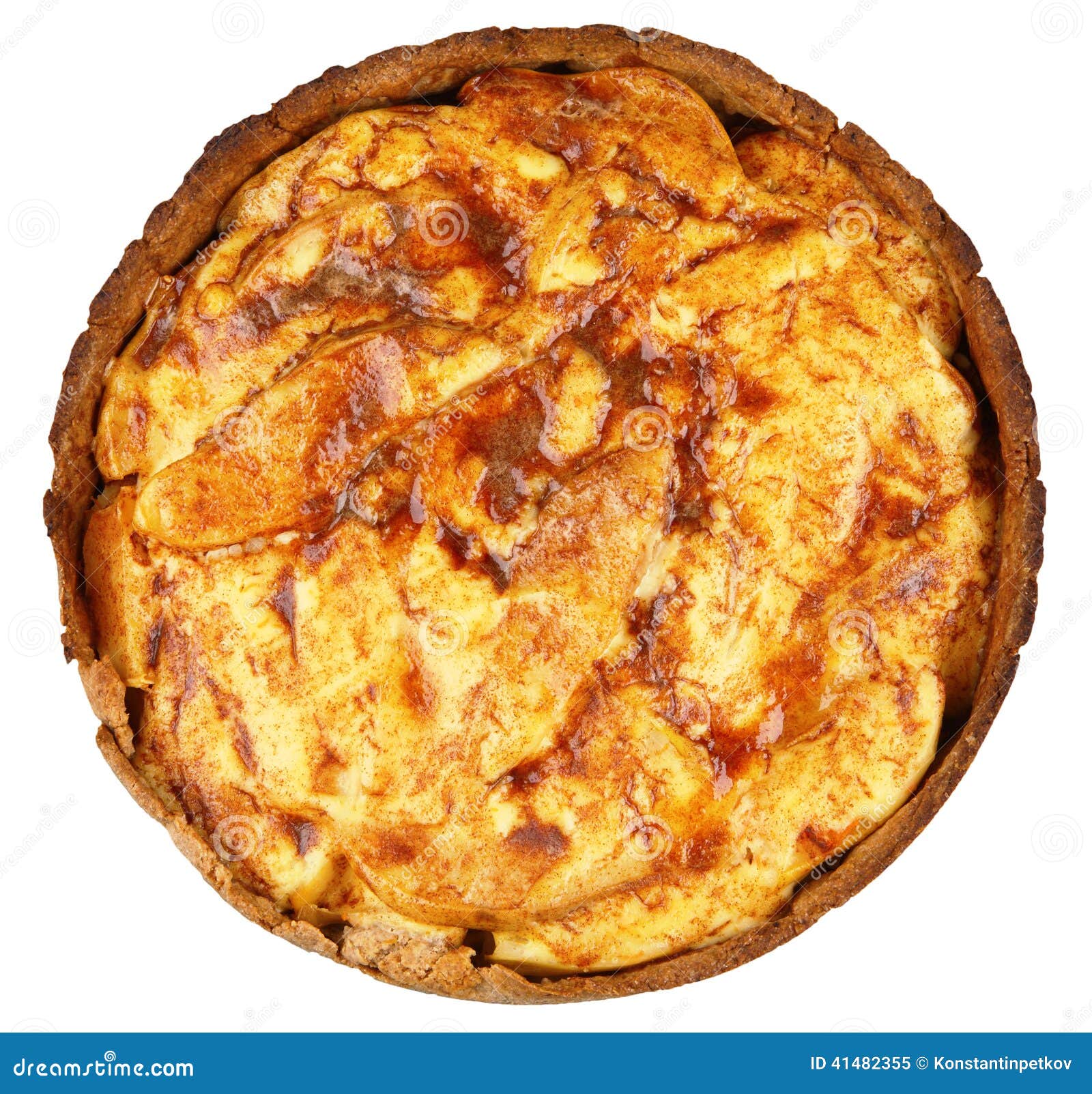 Quince crusty pie stock image. Image of flaky, bake, meal - 41482355