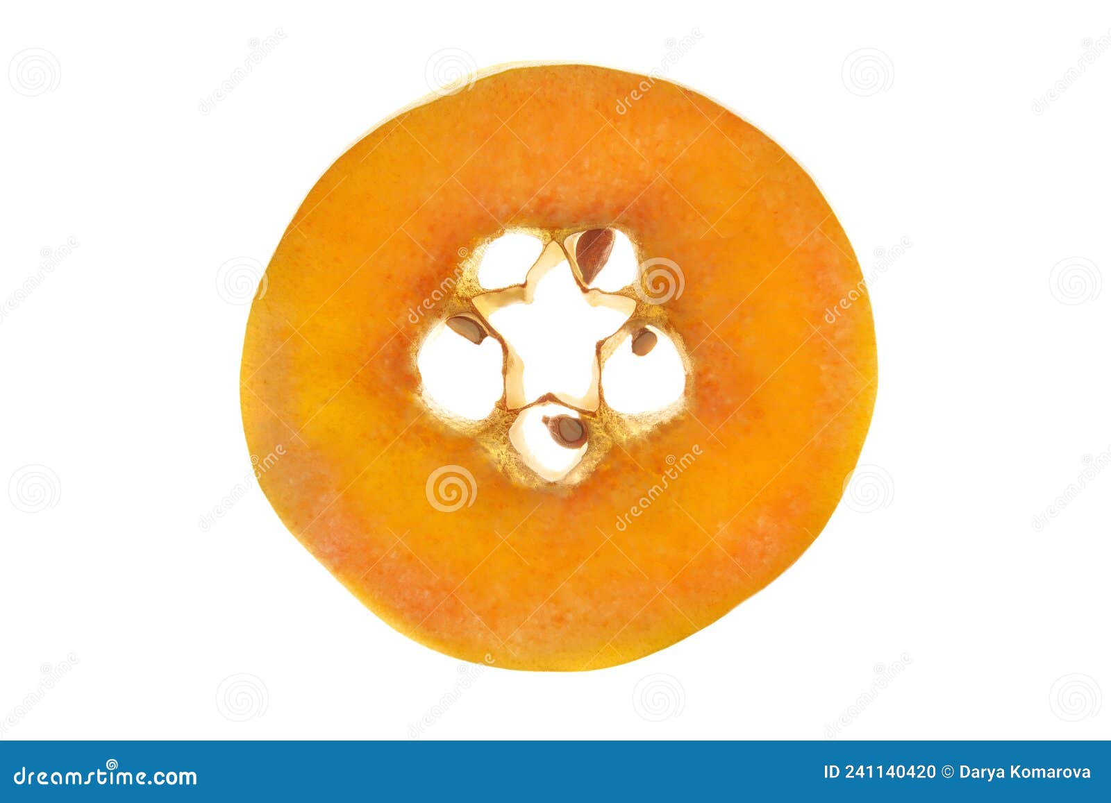 Quince, Cut in Half. Inside the Longitudinal Section, it Has the Shape ...