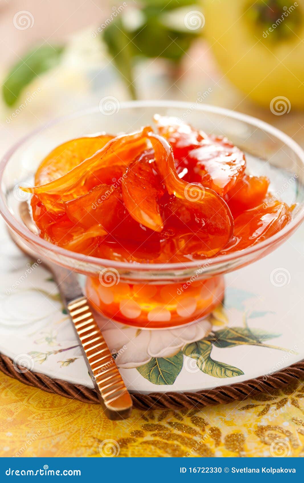 Quince jam stock photo. Image of season, breakfast, delicious - 16722330