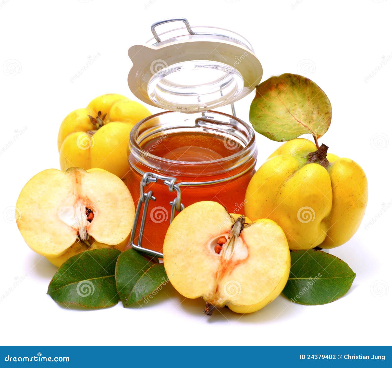 Quince jam stock photo. Image of jelly, nutrition, fruits - 24379402