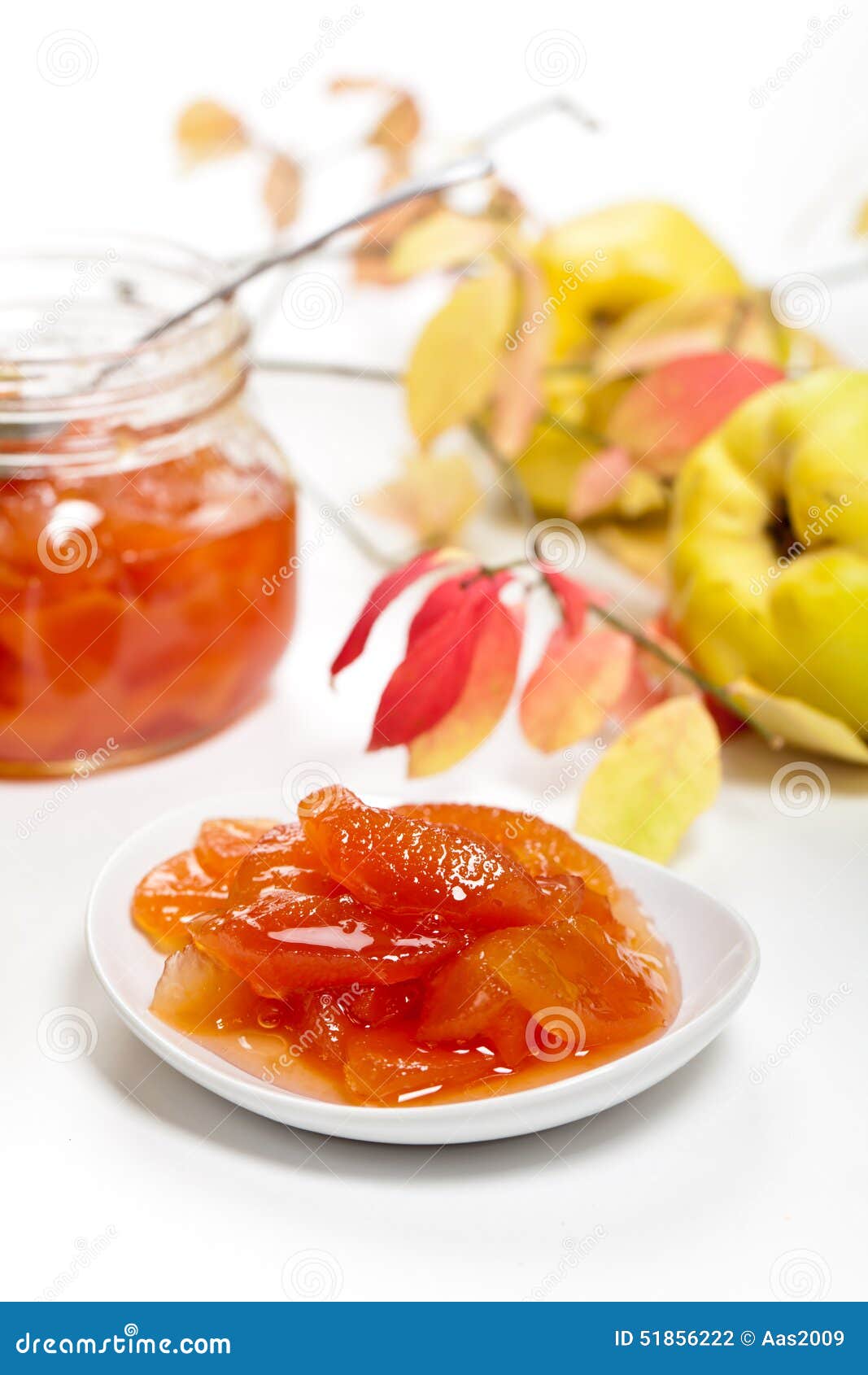 Quince Jam stock photo. Image of confiture, sugar, launch - 51856222