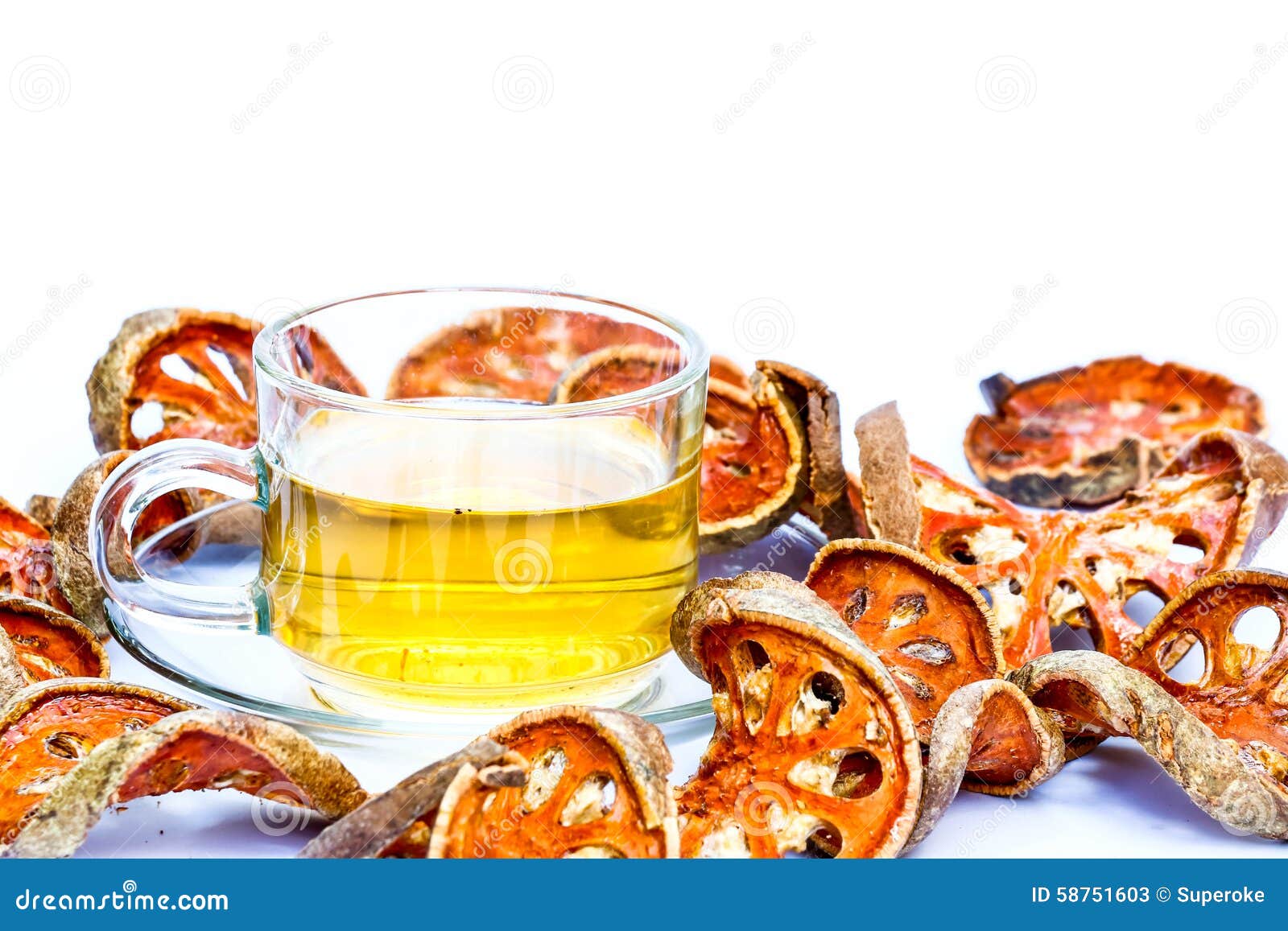 Quince tea for health stock image. Image of isolated - 58751603