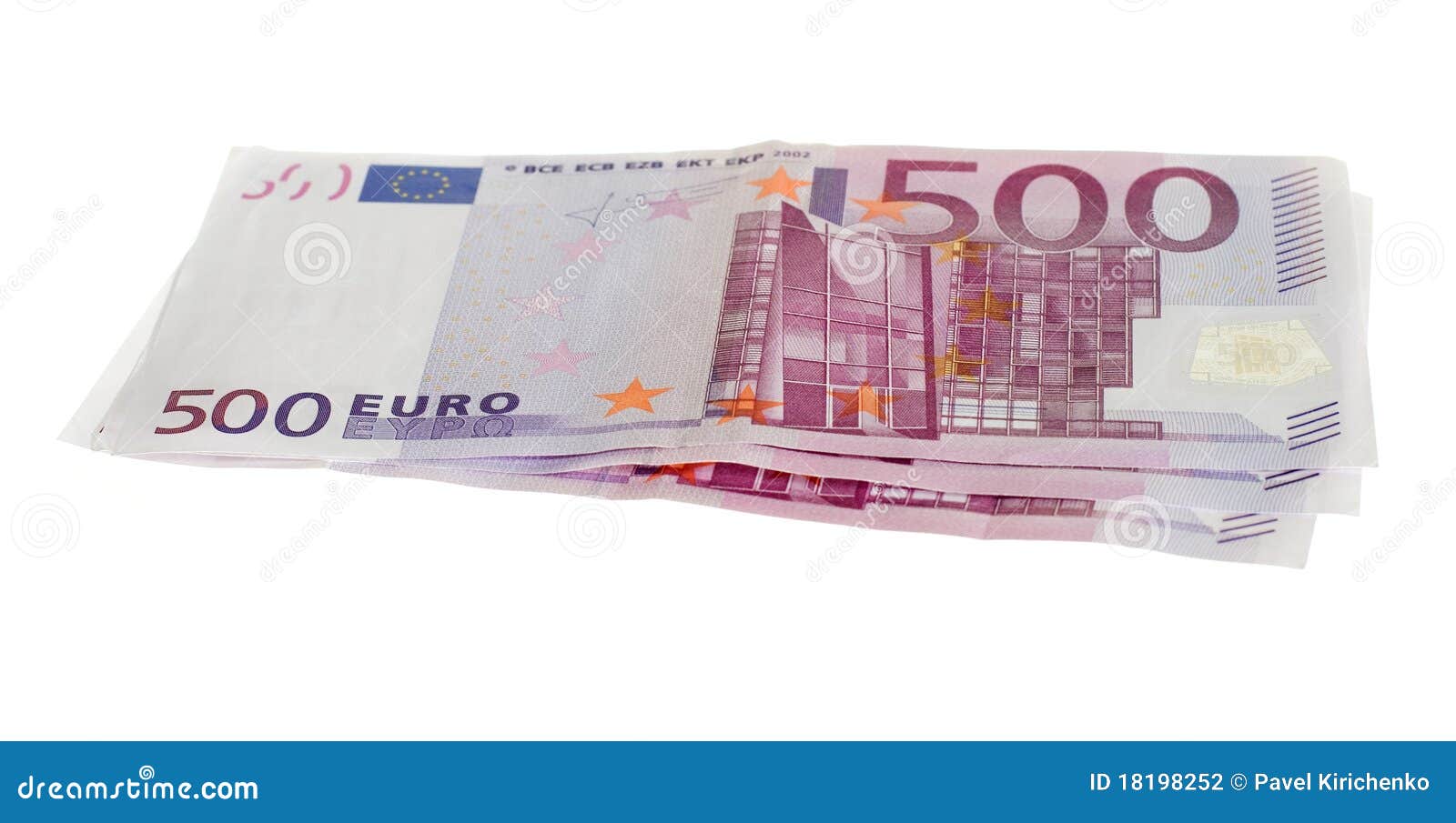 Quinientos cuentas euro foto de archivo. Imagen de activo - 18198252