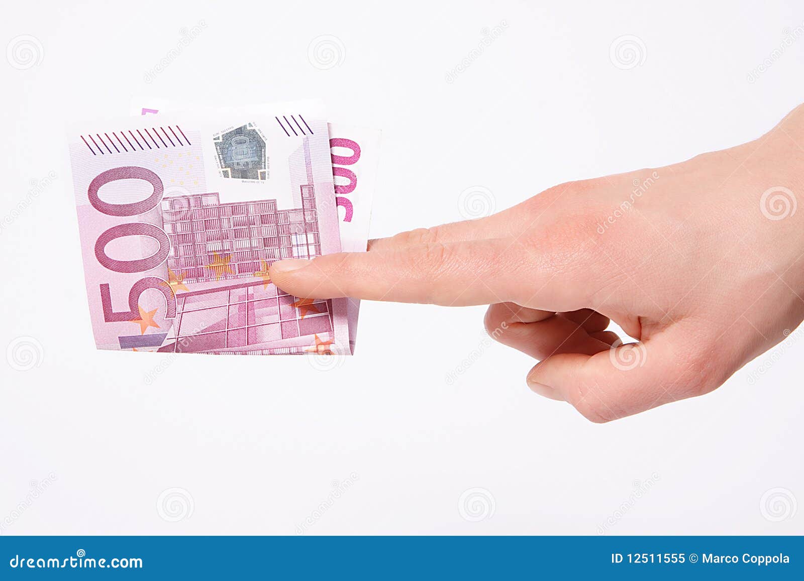 Quinientos euros imagen de archivo. Imagen de fondo, euro - 12511555