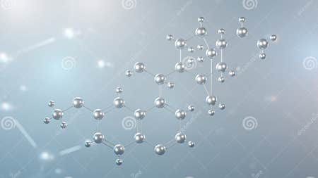 Quinine Molecular Structure, 3d Model Molecule, Antimalarials ...