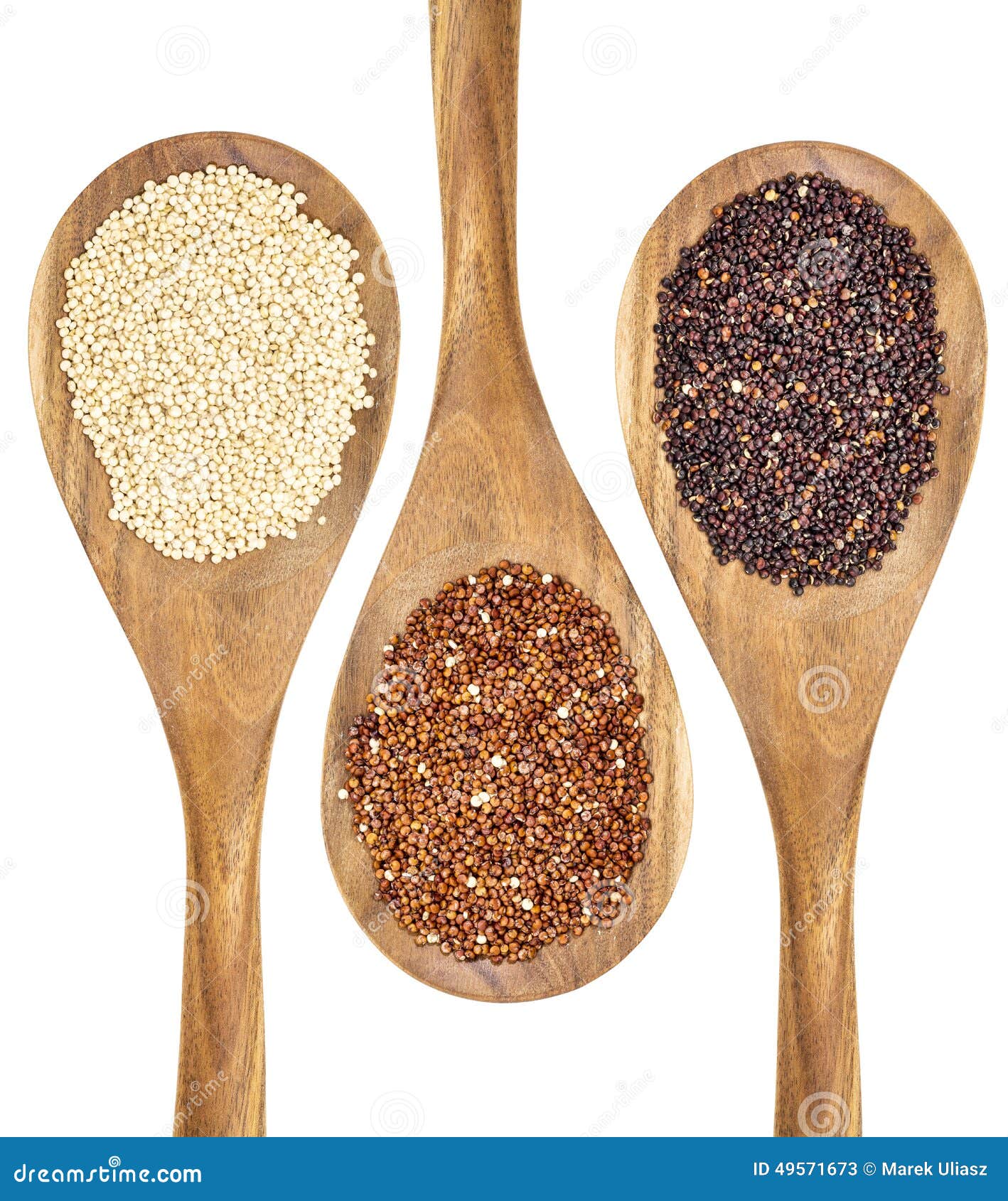 Quinoa grains stock image. Image of ingredient, spoon - 49571673