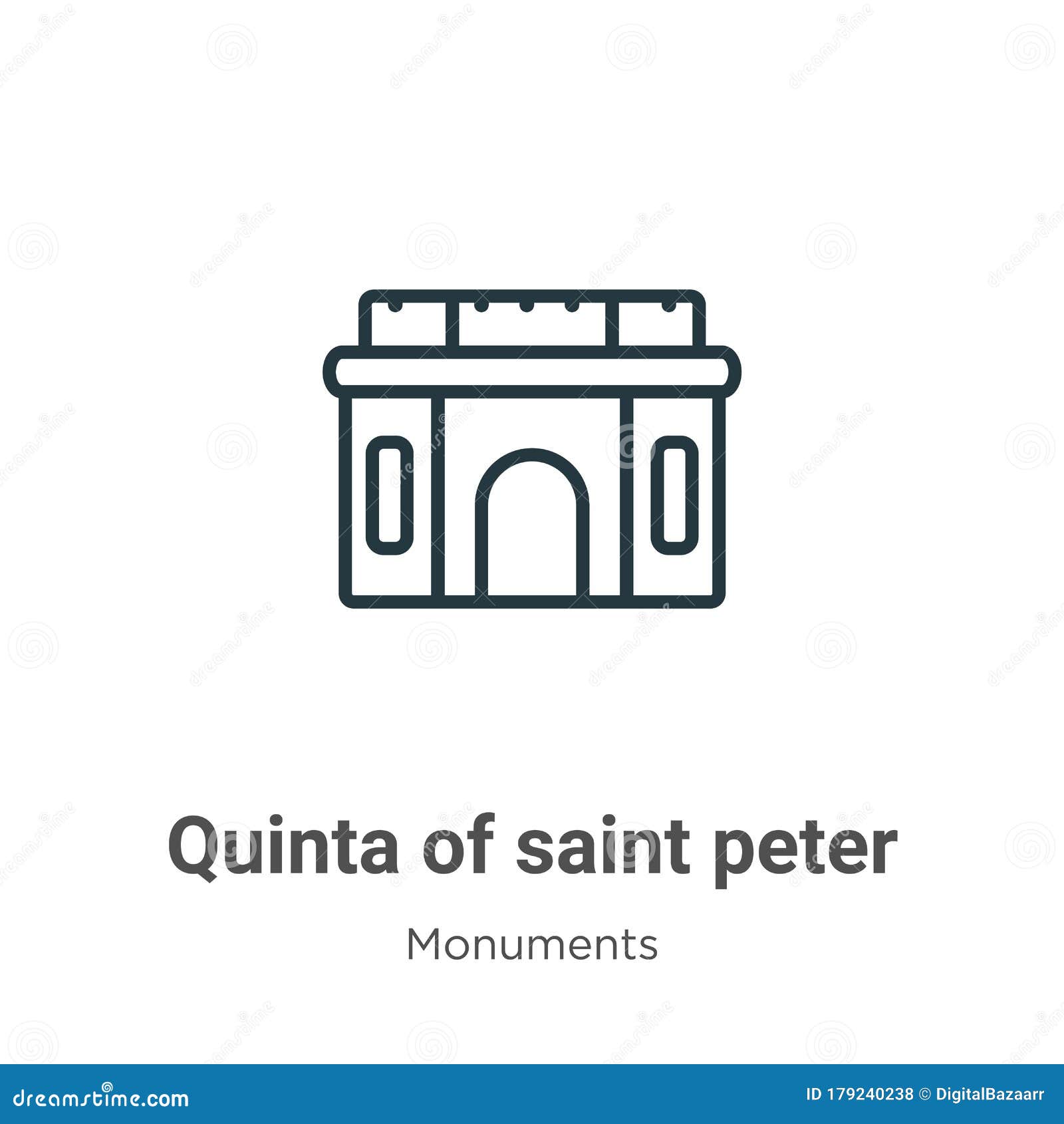 Quinta Of Saint Peter Of Alexandria Icon From Monuments Outline ...