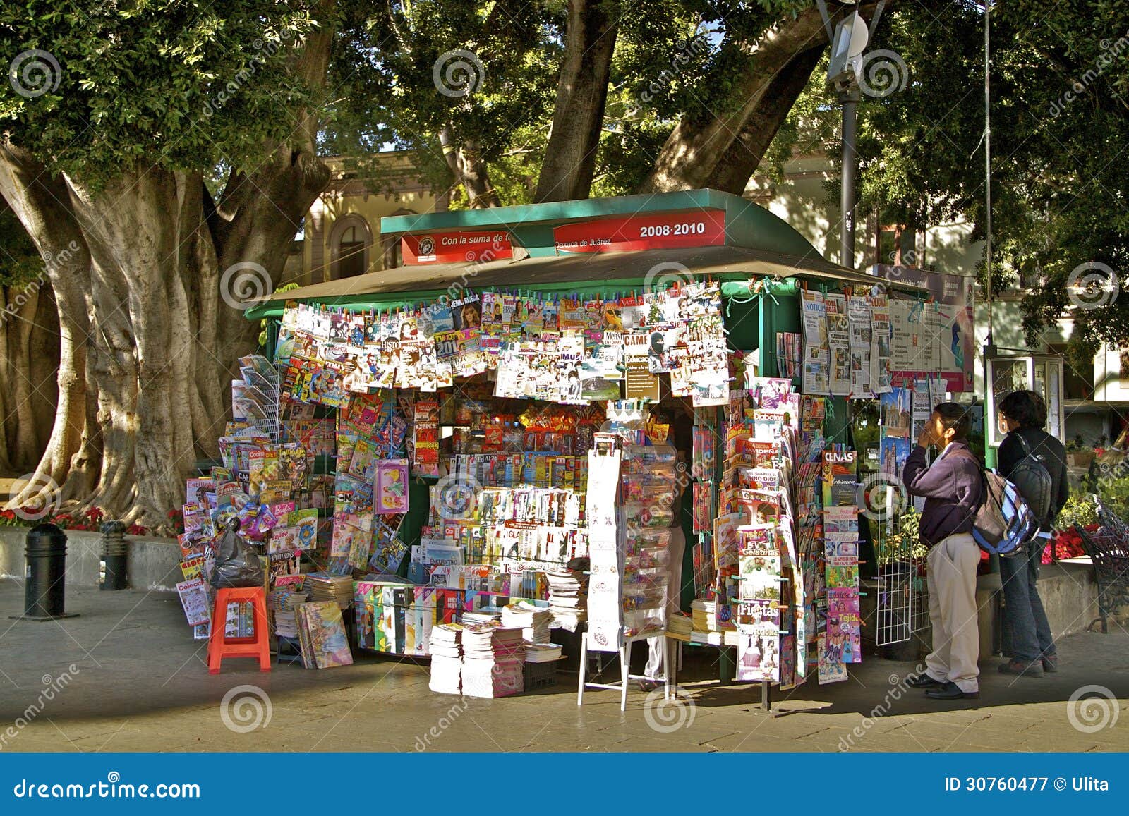 Quiosco mexicano fotografía editorial. Imagen de oaxaca - 30760477