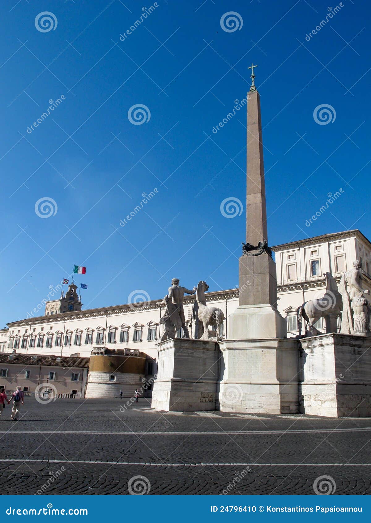 The Quirinal Palace in Rome Editorial Image - Image of city, italy ...