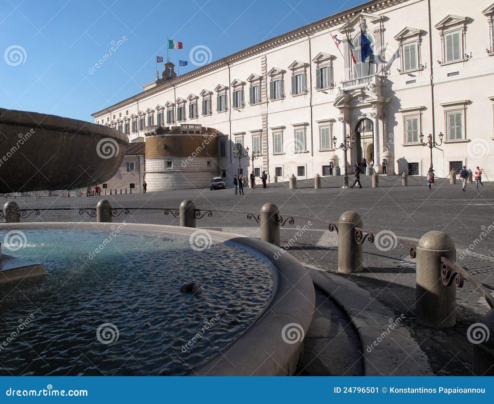 The Quirinal Palace in Rome Editorial Photo - Image of tourism ...