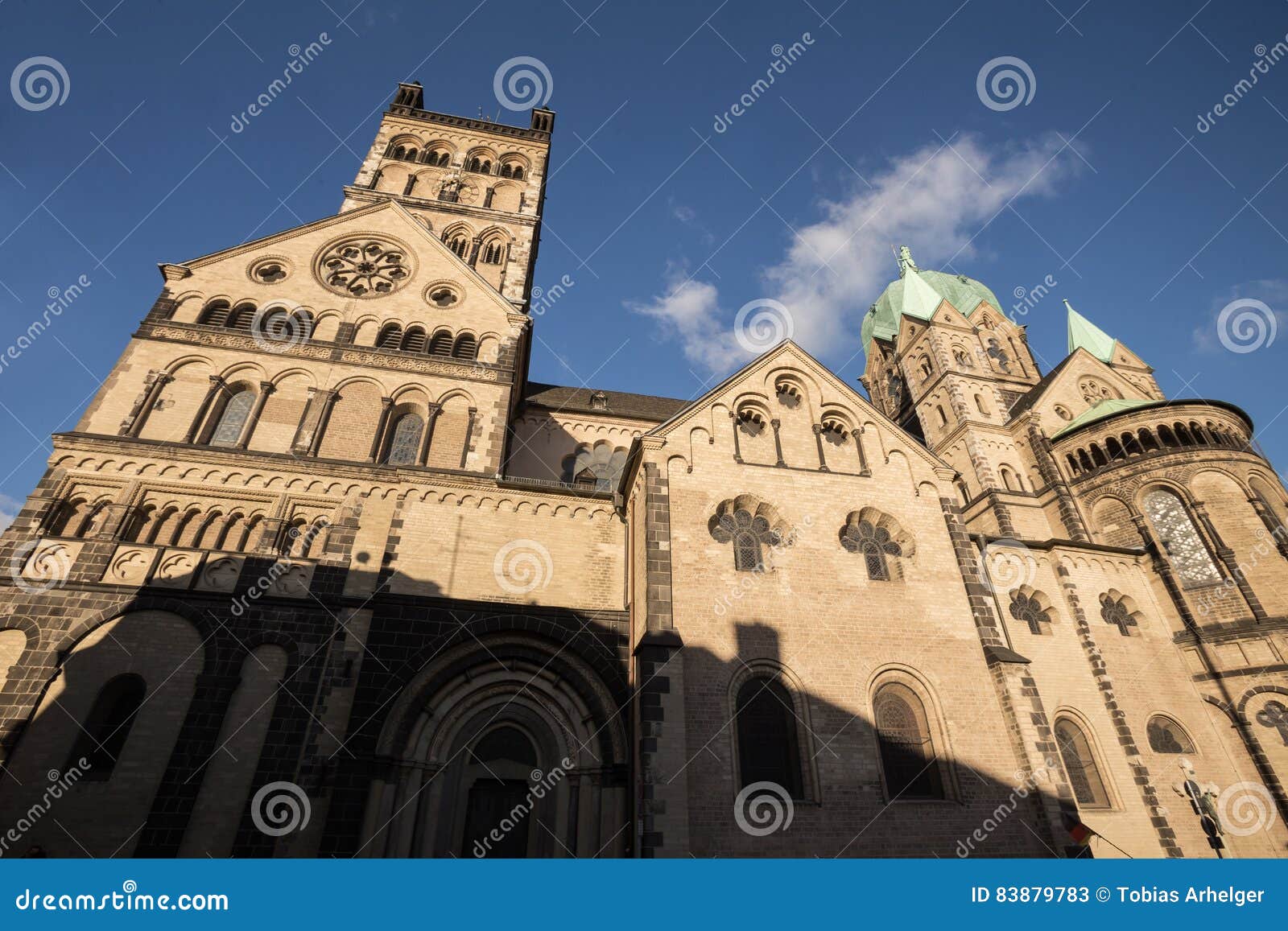 Quirinus-Kathedrale Neuss Deutschland Stockbild - Bild von deutsch ...
