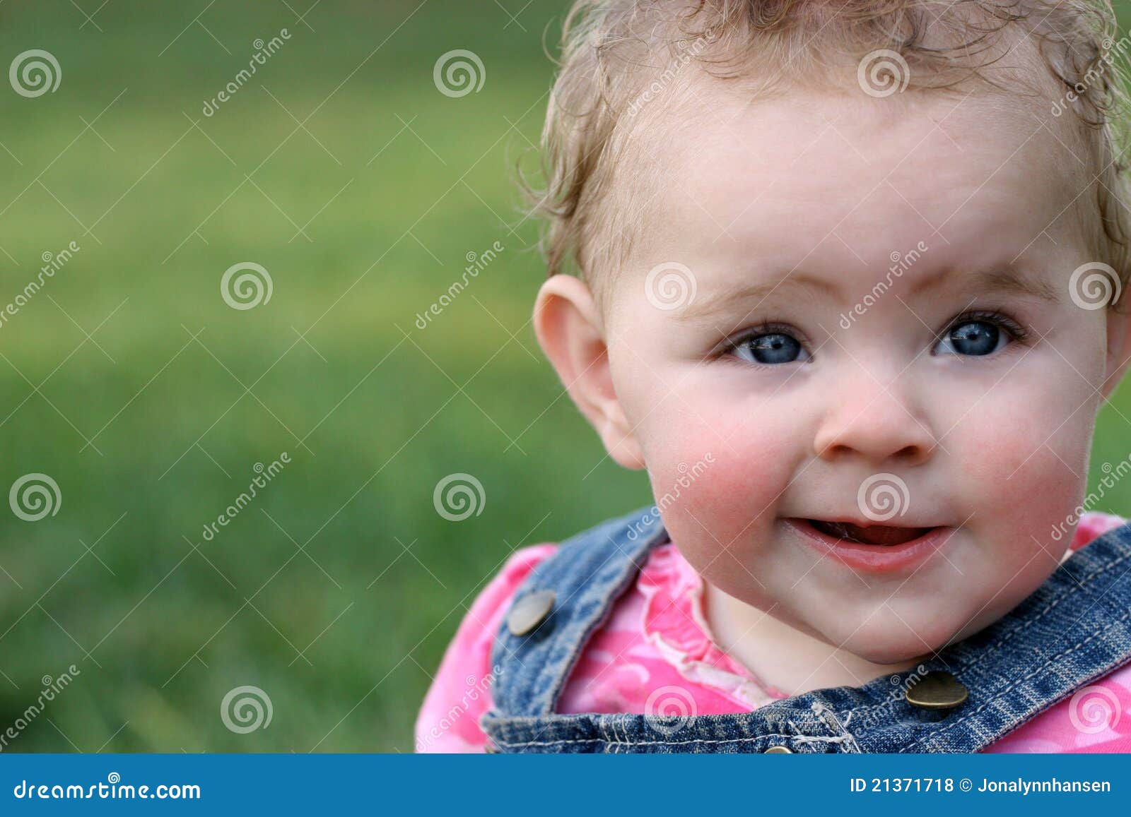 Quirky Grin stock photo. Image of smile, outside, female - 21371718