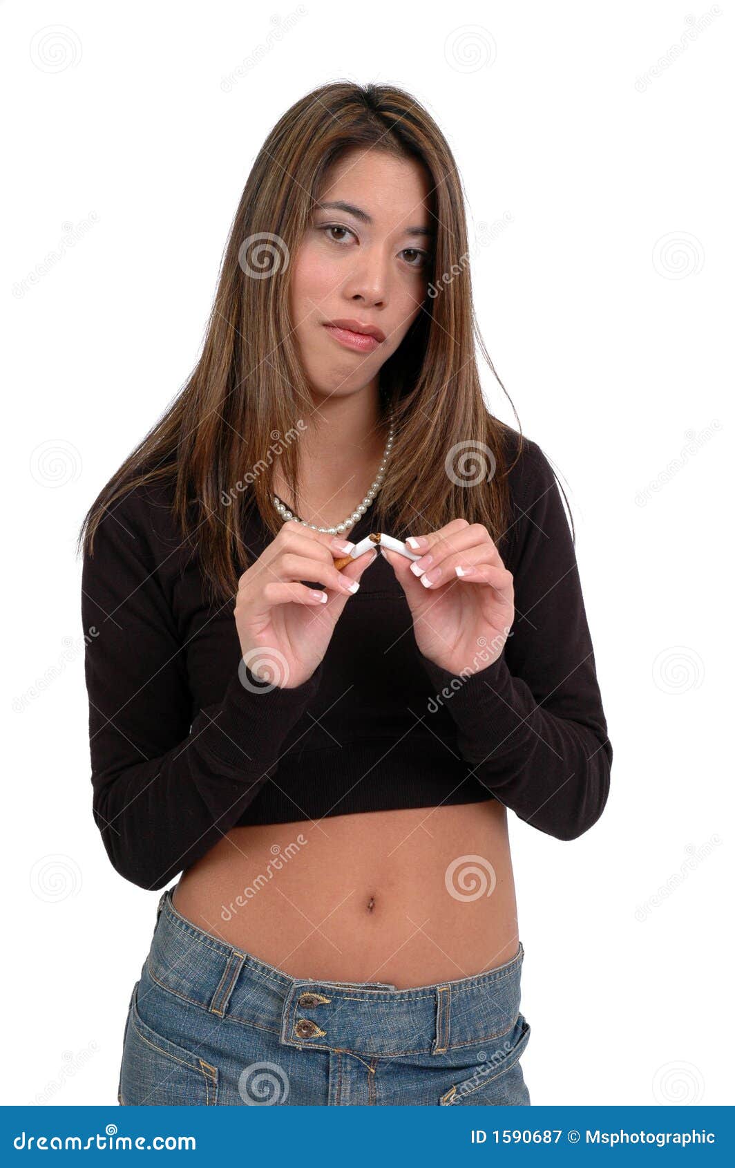 Quit stock image. Image of pretty, people, woman, quitting - 1590687