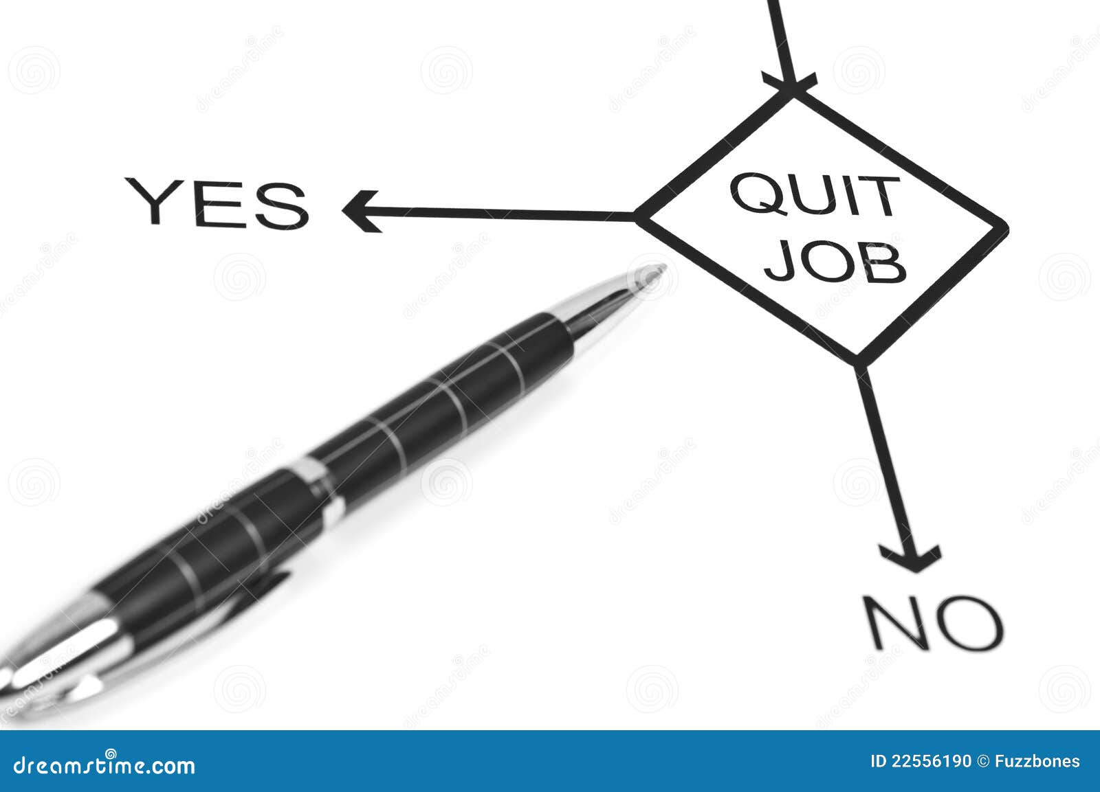Quit job stock photo. Image of memo, word, question, business - 22556190