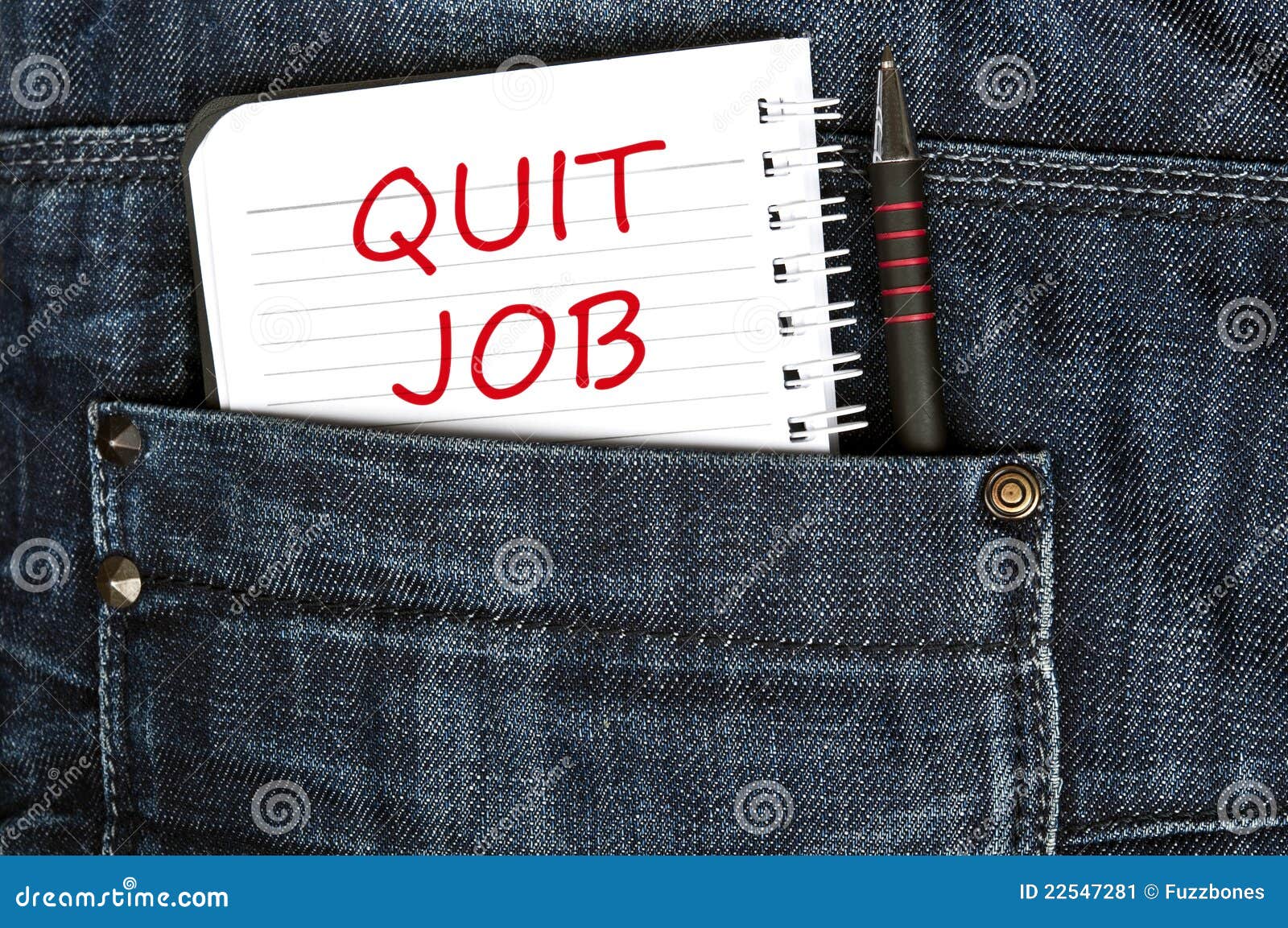 Quit job message stock image. Image of jean, jeans, diary - 22547281