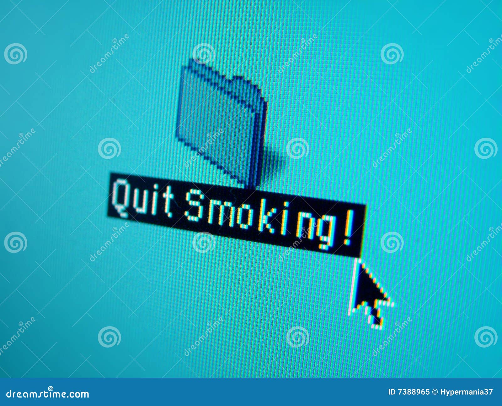 Quit smoking icon stock image. Image of reminder, support - 7388965