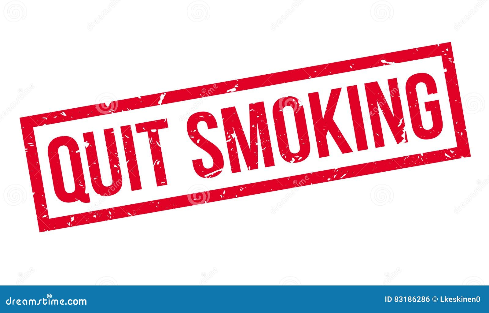 Quit Smoking rubber stamp stock illustration. Illustration of white ...