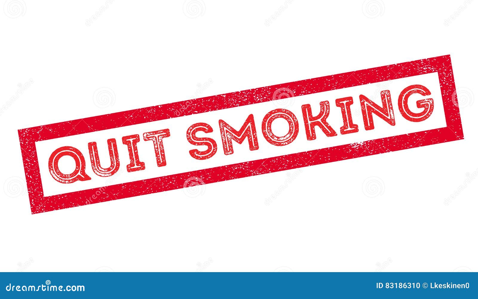 Quit Smoking rubber stamp stock illustration. Illustration of label ...