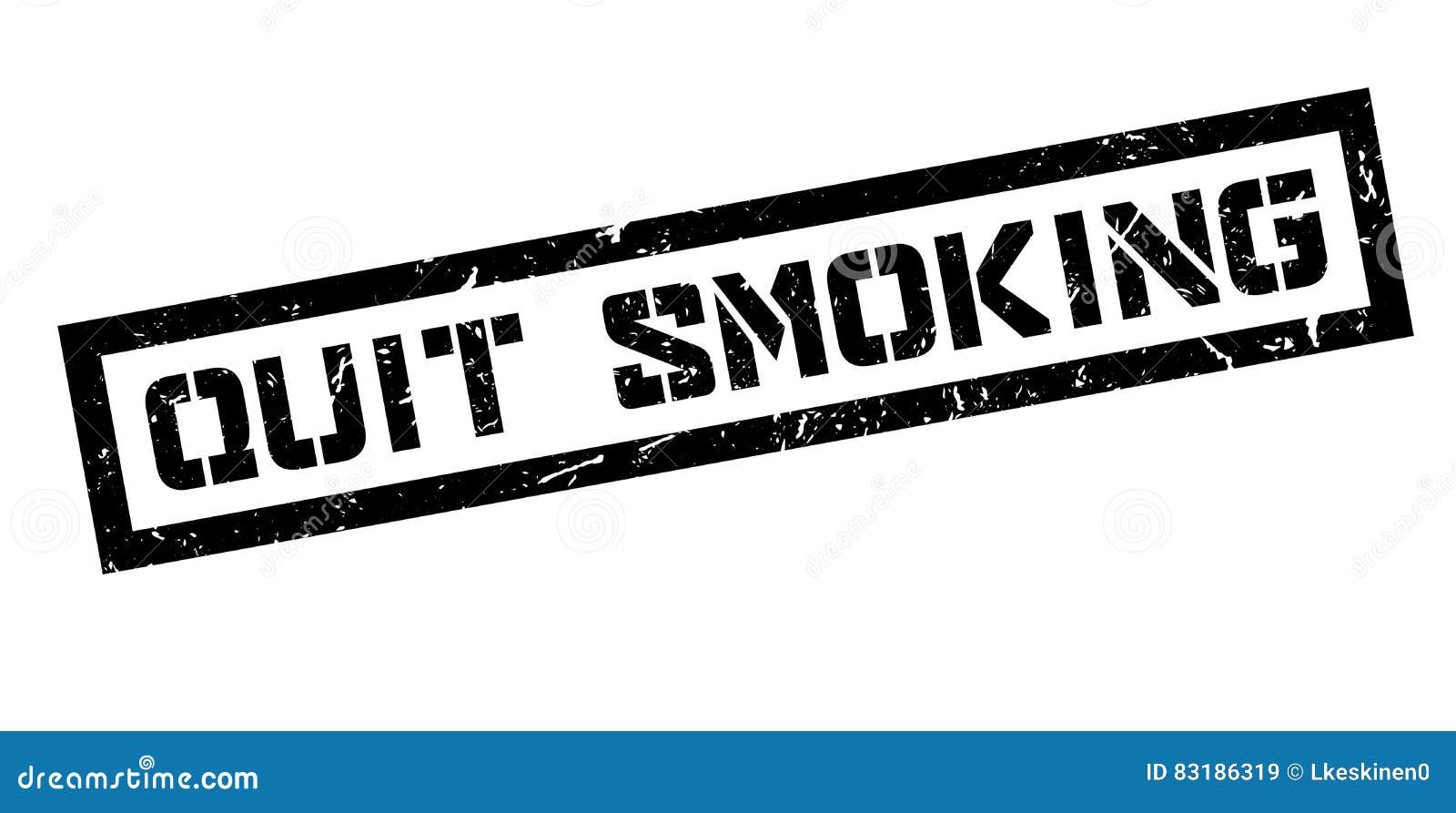 Quit Smoking rubber stamp stock illustration. Illustration of sack ...