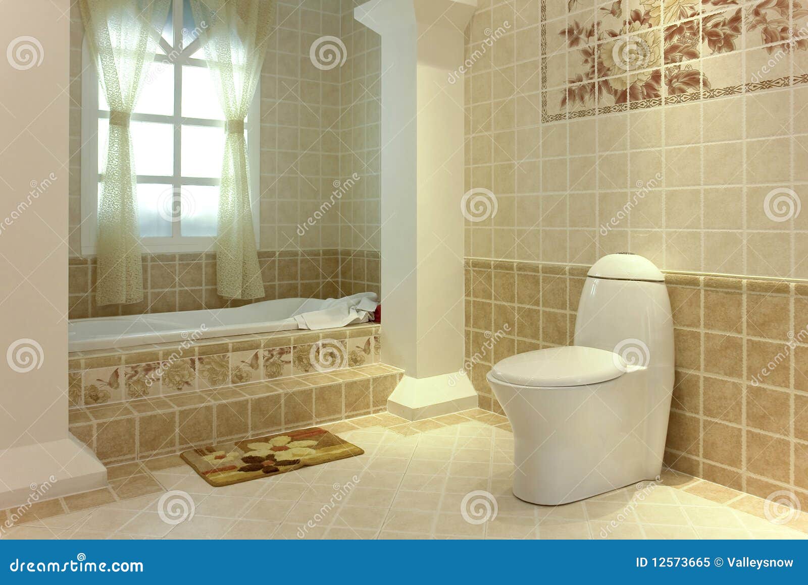 Quite bathroom stock image. Image of cabinet, archaize - 12573665