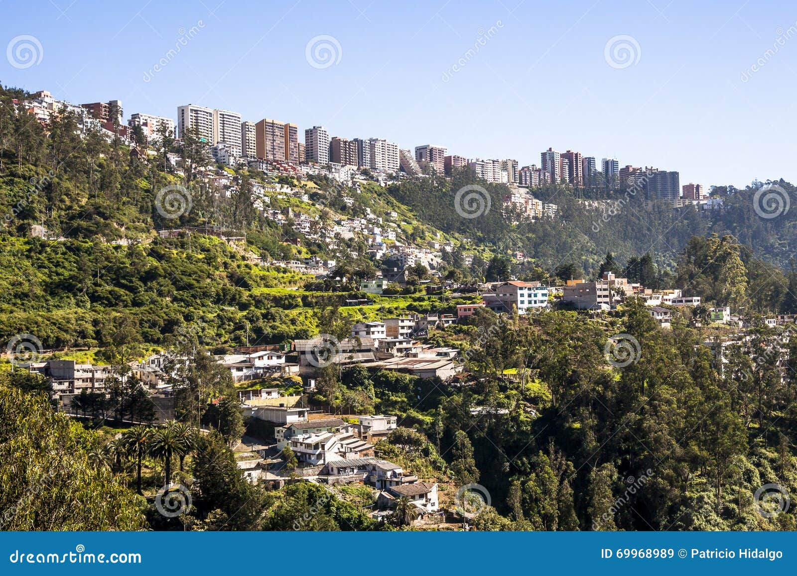 Quito, Ecuador imagen de archivo. Imagen de centro, turismo - 69968989