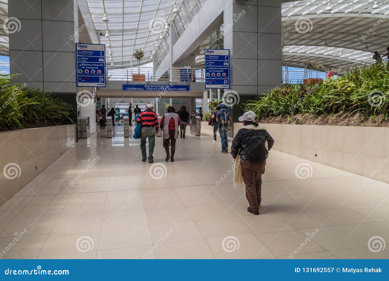 Terminal Terrestre Quitumbe in Quito, Ecuador Editorial Photography ...