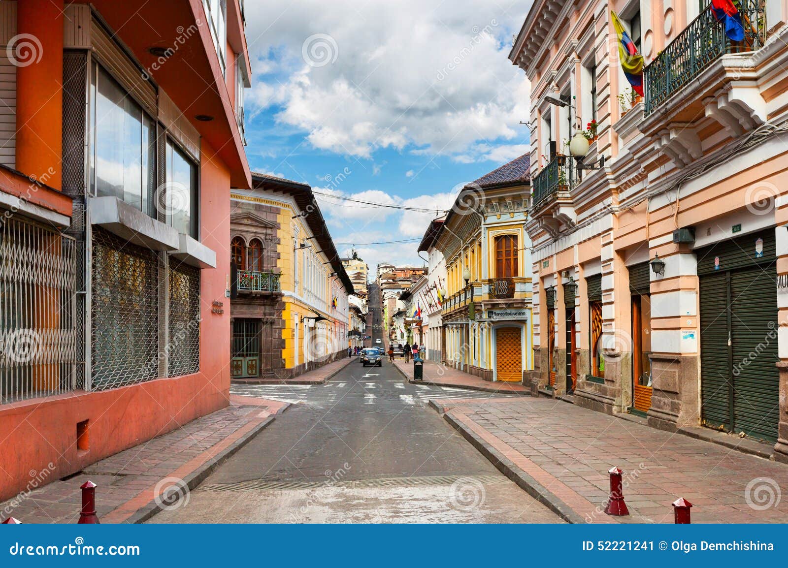 Quito, Ecuador editorial photo. Image of street, america - 52221241