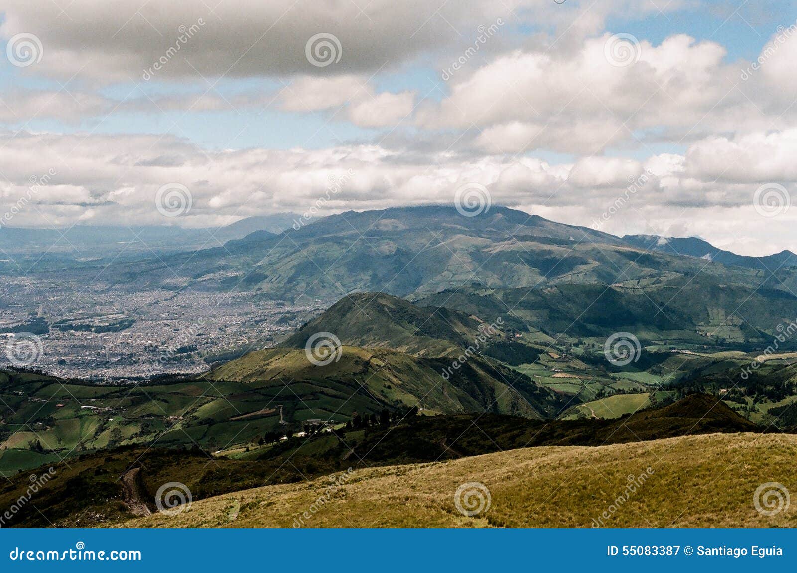 Quito, Ecuador stock image. Image of lake, water, glacier - 55083387