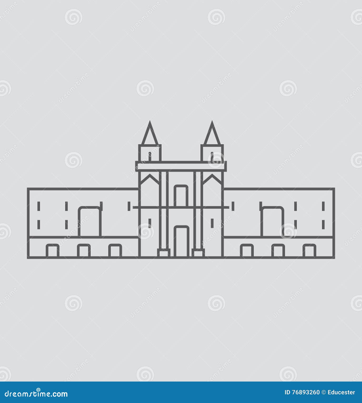 Quito Vector Illustration stock illustration. Illustration of ...