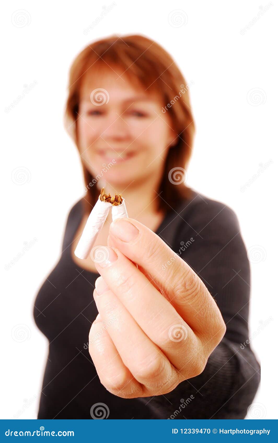 Quitting smoking stock photo. Image of body, people, addiction - 12339470