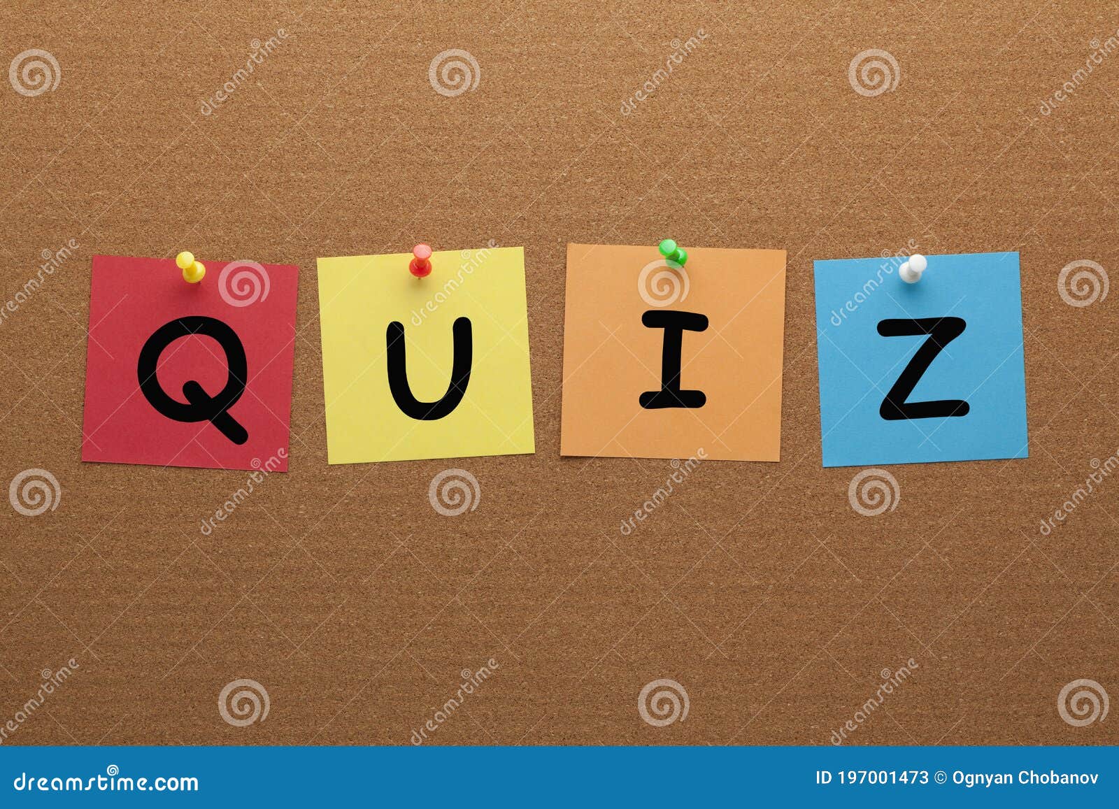 Quiz Word Concept stock image. Image of game, render - 197001473