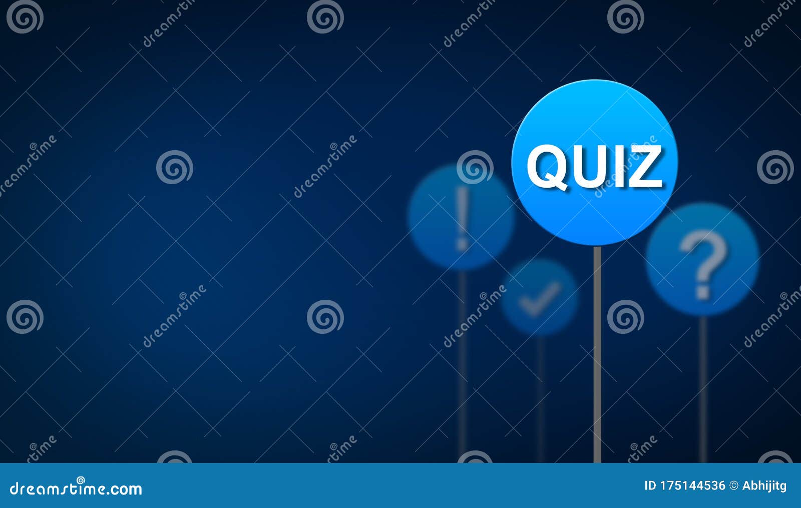 Quiz Concept on Blue Background, Digital Question Mark Background Stock ...
