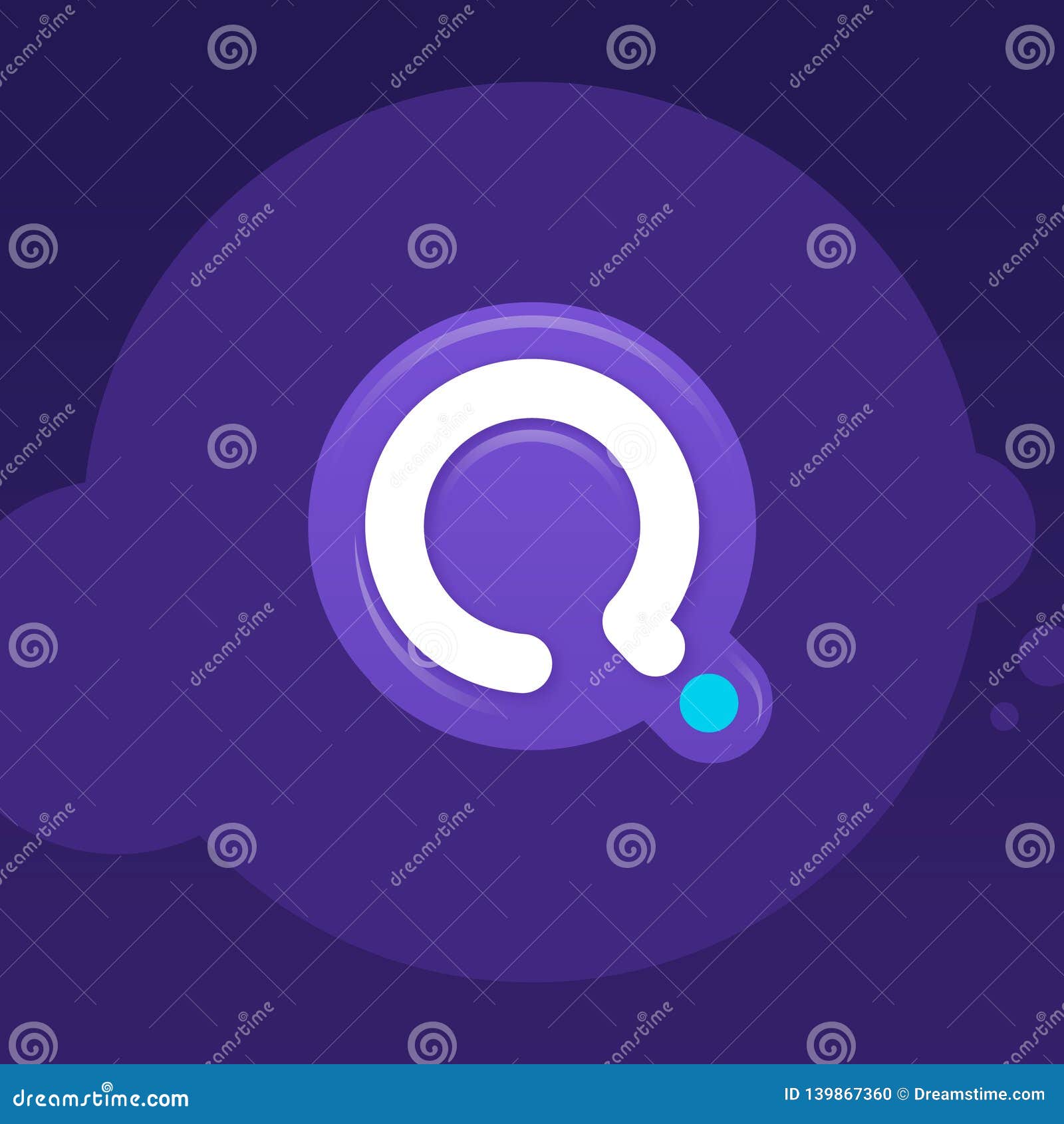 Quiz Icon Vector Set. Interview Illustration Sign Collection ...