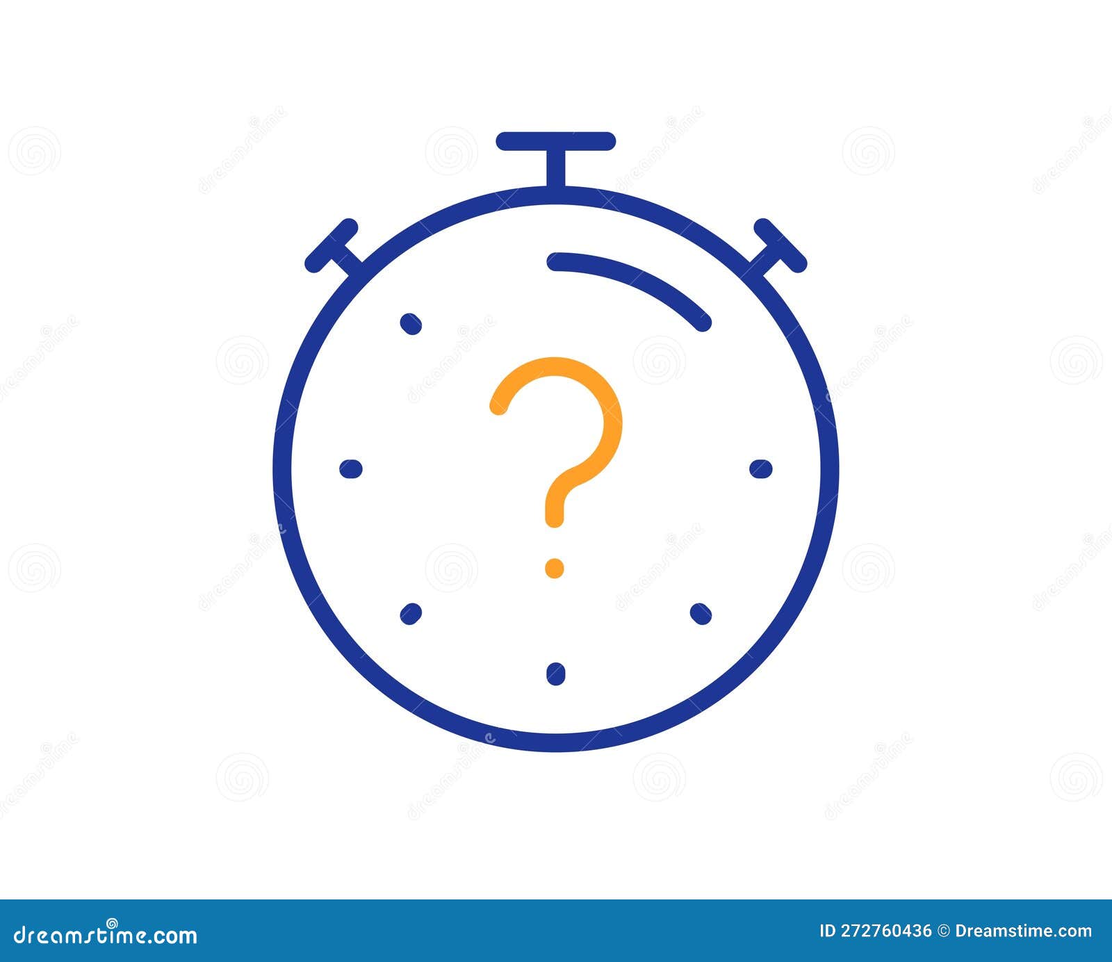 Quiz Line Icon. Timer with Question Mark. Vector Stock Vector ... Quiz Line Icon. Timer with Question Mark. Vector Stock Vector ...