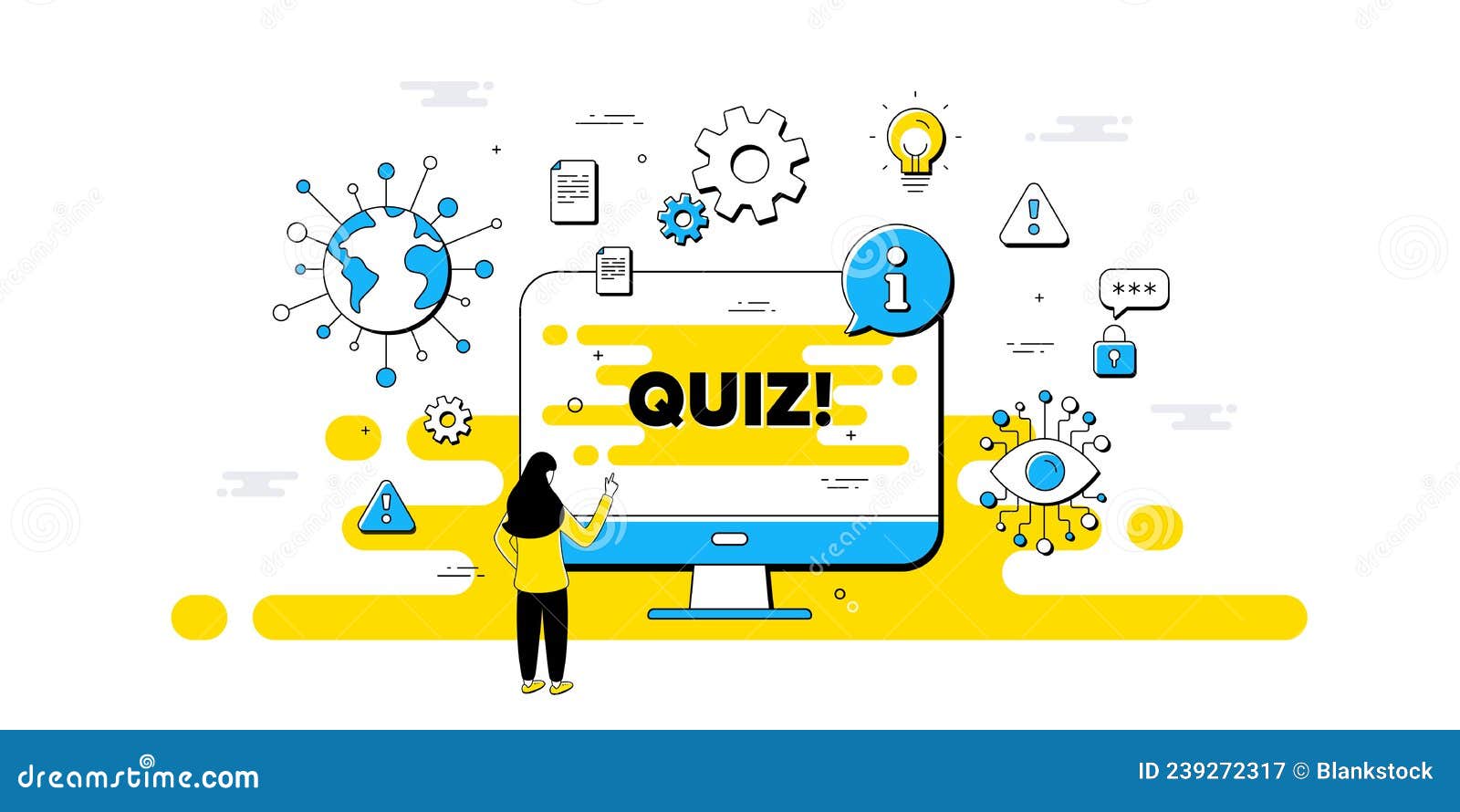 Quiz Symbol. Answer Question Sign. Vector Stock Vector - Illustration ...