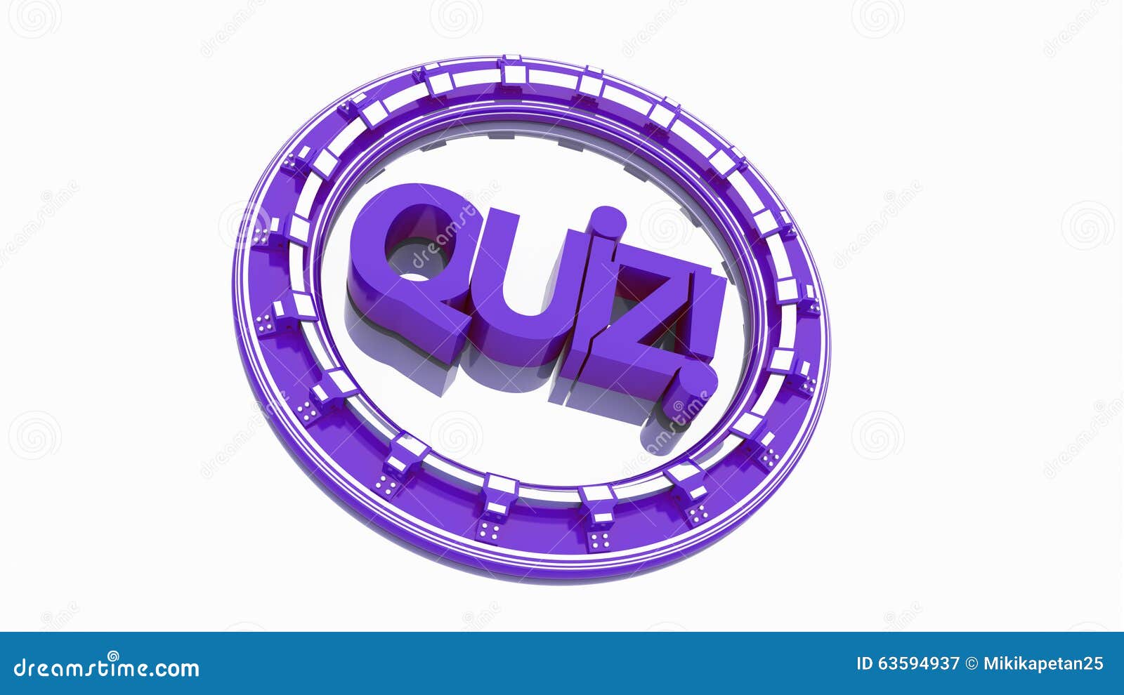 Quiz text stock illustration. Illustration of rate, evaluating - 63594937