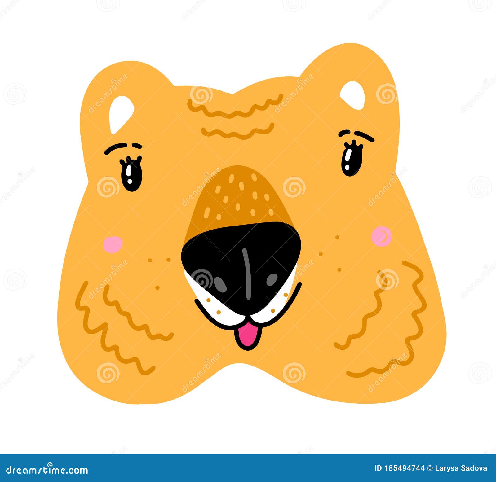 Quokka Cartoon Illustration. Australian Animal Doodle Character Stock ... Quokka Cartoon Illustration. Australian Animal Doodle Character Stock ...
