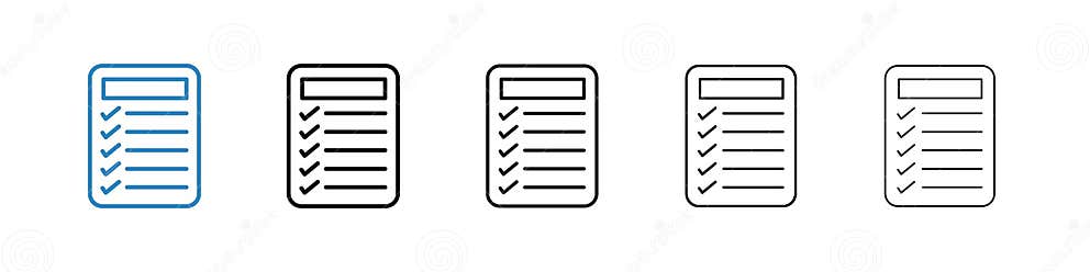 Quota Icon Vector Set on White Background Stock Illustration ...