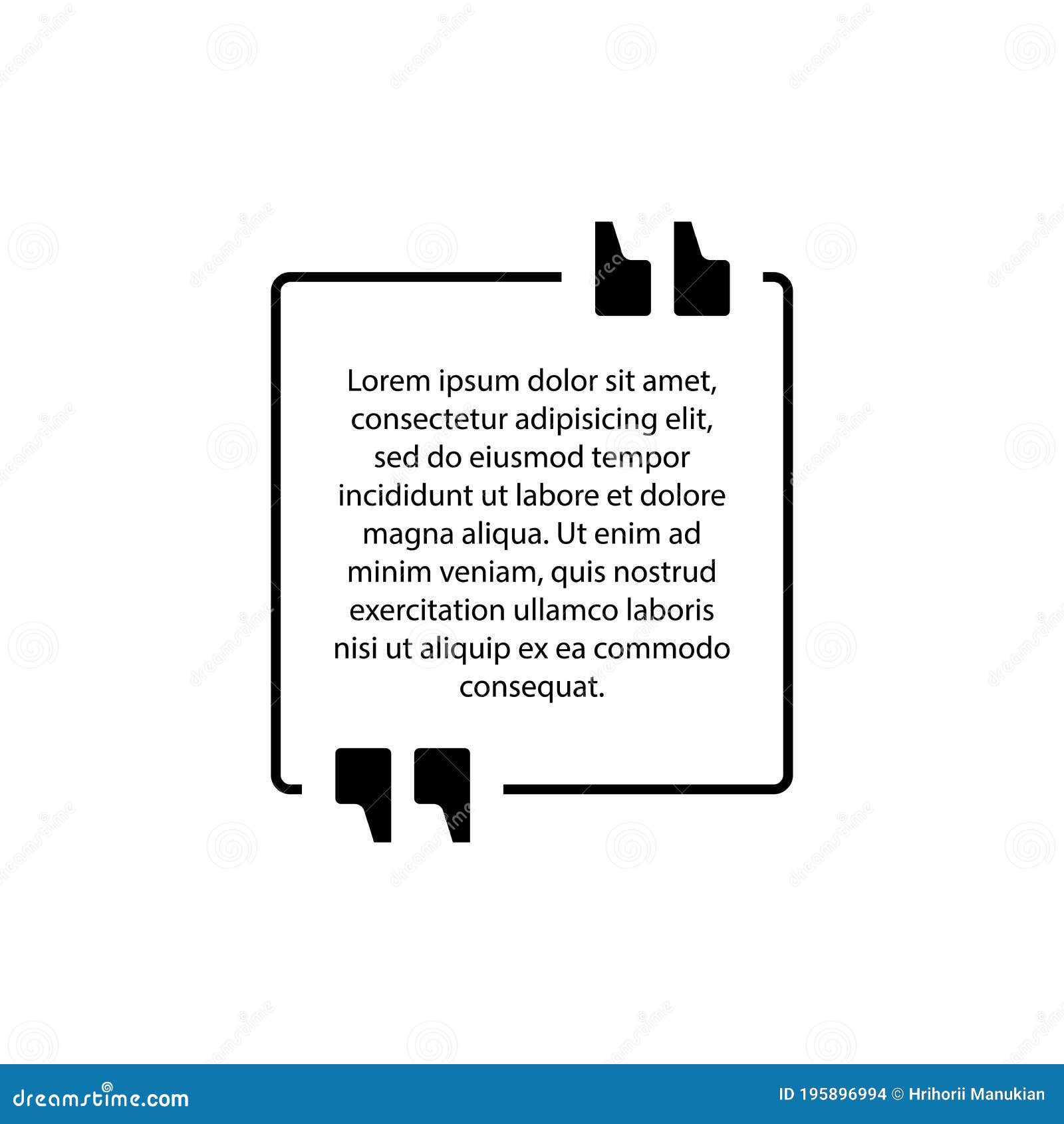 Quotation Icon Vector Isolated On White Background, Quotation Sign ...