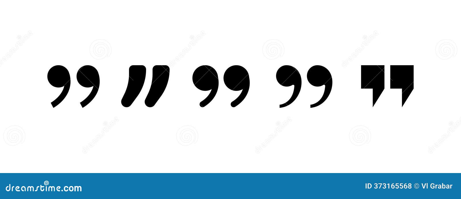 Quotes Icon Vector. Quotemarks Outline, Speech Marks, Inverted Commas ...