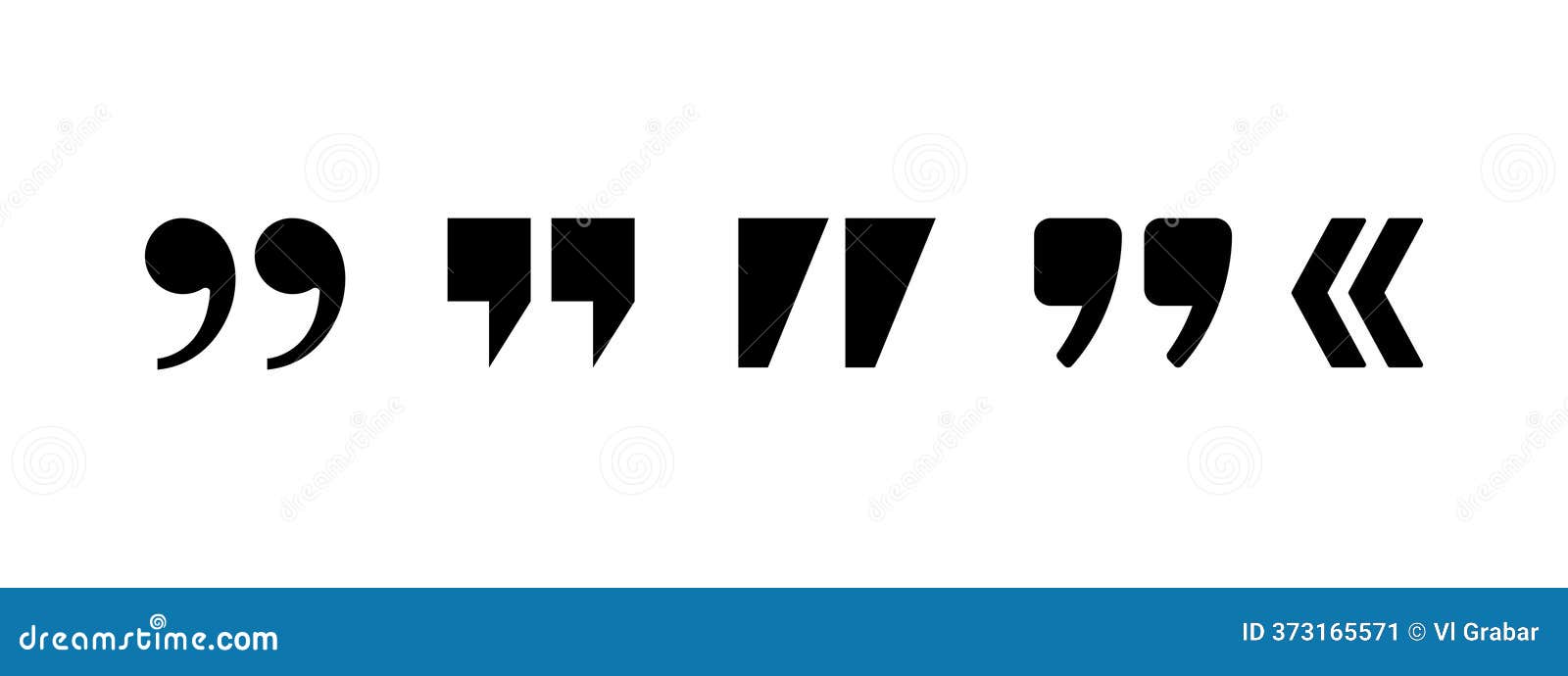 Quotes Icon Vector Set. Quote Marks Outline, Speech Marks, Inverted ...