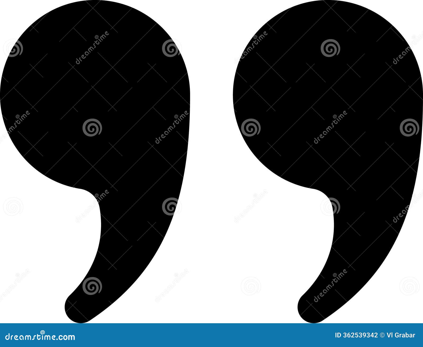 Quotes Icon Vector. Quotemarks Outline, Speech Marks, Inverted Commas ...