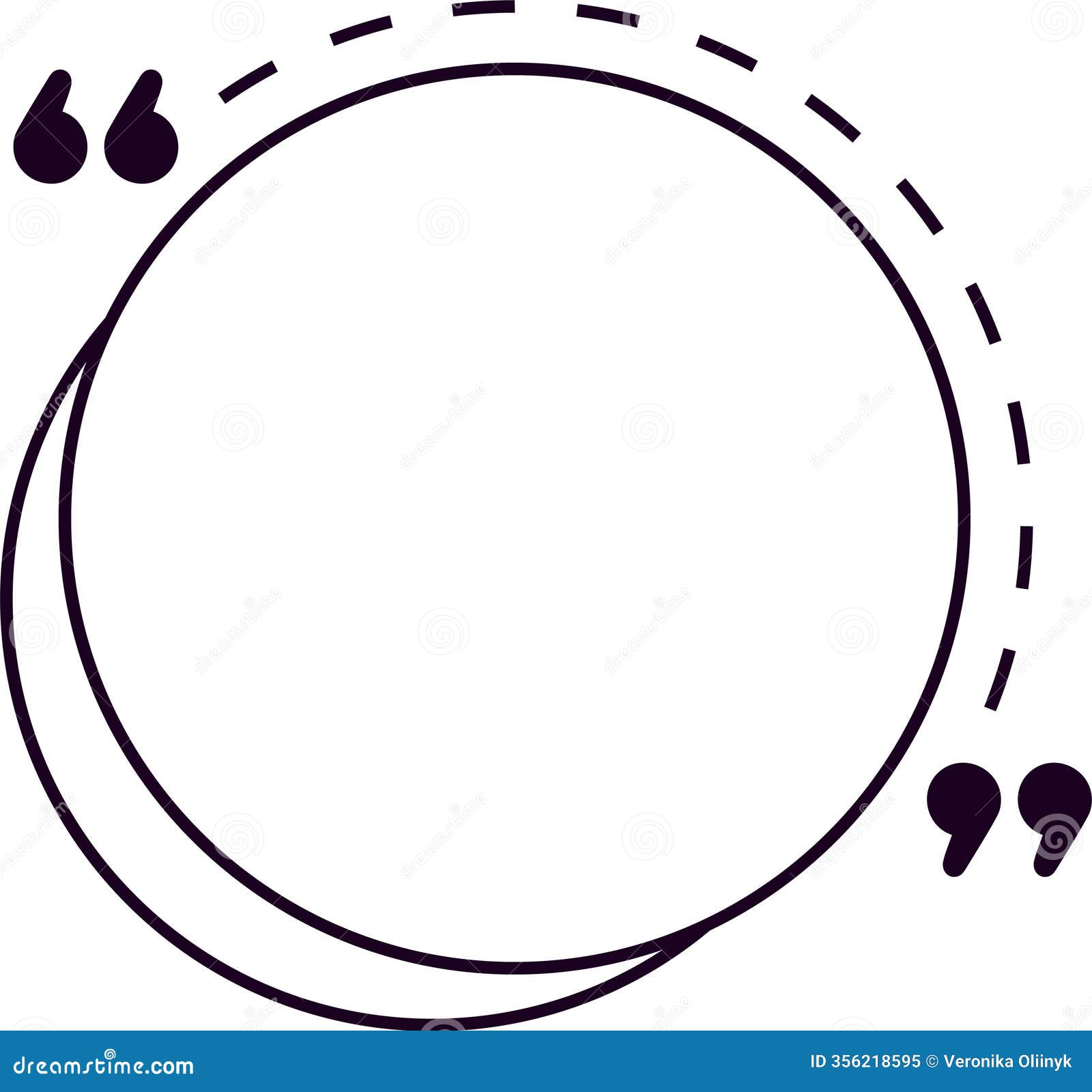 Empty Circle Storefront Or Podium With Lighting And A Big Window Stock ...