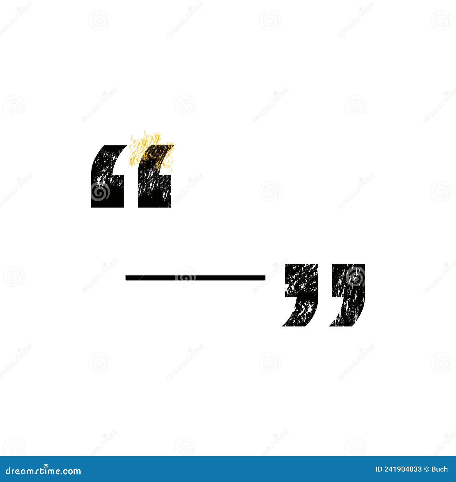 Quote Box Frame Isolated Quotation, Comment Sign Stock Vector ...