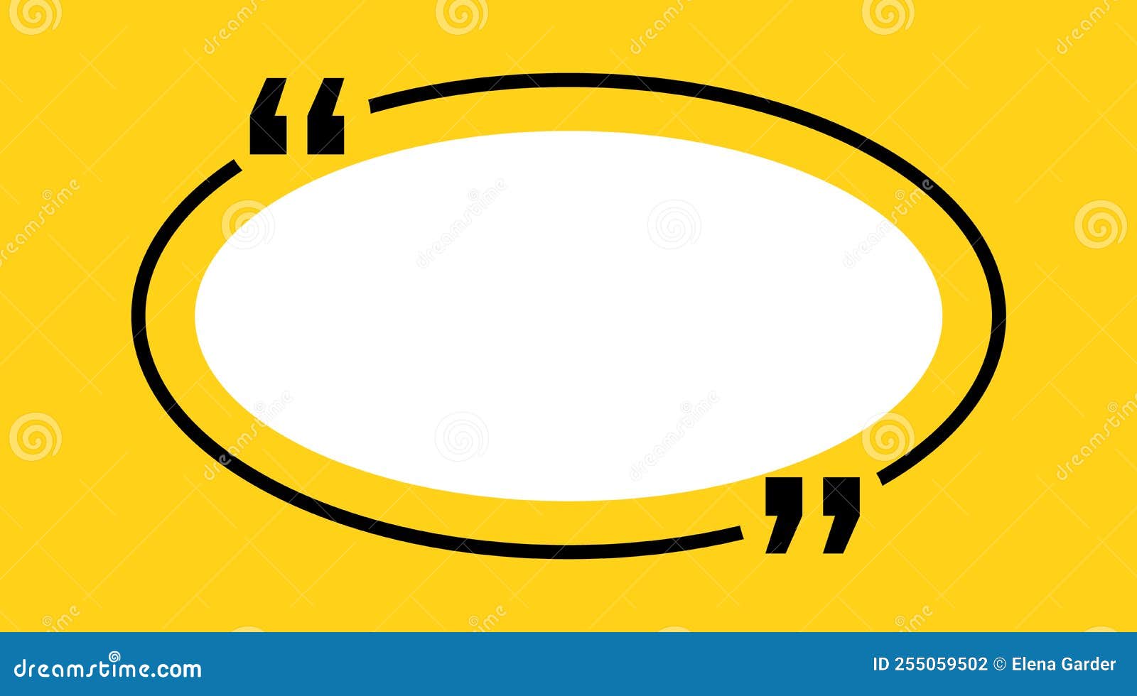 Quote Box Frames Set. Textbox Frame Design Template Stock Vector ...