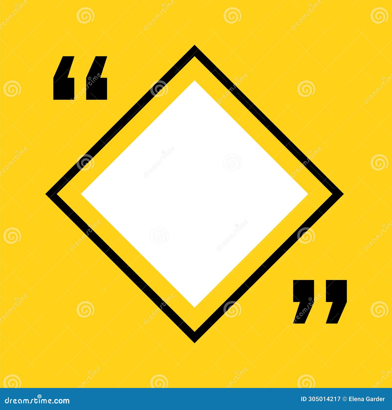 Quote Box Frames Set. Textbox Frame Design Template Stock Vector ...