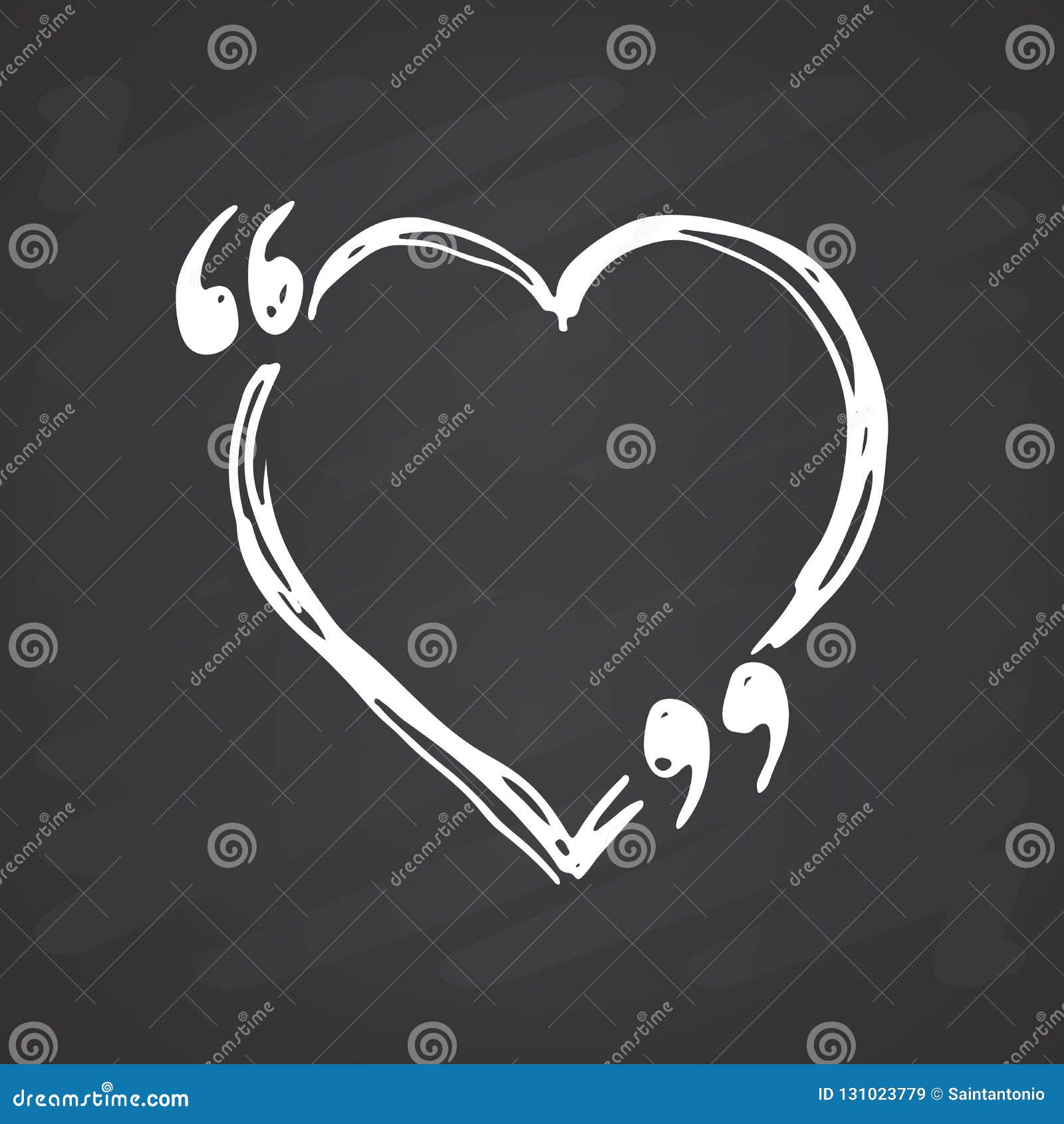 Quote Box or Quotation Frame Hand Drawn Sketch Doodle Vector ...